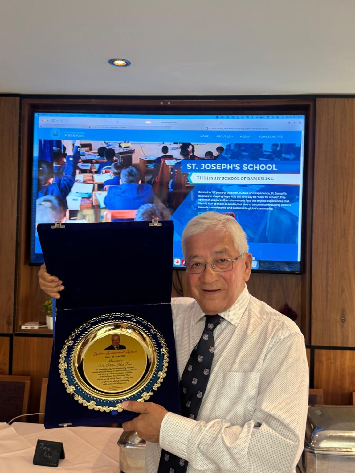 Life Time Achievement Award – Mr. Phillip Khan-Pani (1947-56) - Global ...